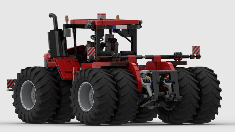 LEGO MOC CASE 470 Steiger tractor by sualc | Rebrickable - Build with LEGO