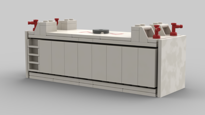 LEGO MOC Mining Water Tank by Futurism_Lego | Rebrickable - Build with LEGO