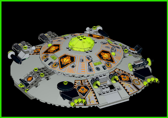 LEGO MOC-199538 Great_Ufo by ixvizikil | Rebrickable - Build with LEGO
