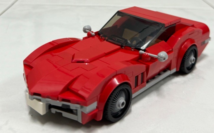 LEGO MOC Corvette C3 Stingray by _TLG_ | Rebrickable - Build with LEGO