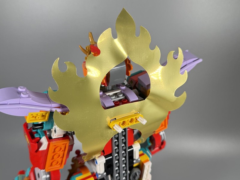 Review: 80057-1 - Nezha's Ring of Fire Mech | Rebrickable - Build with LEGO