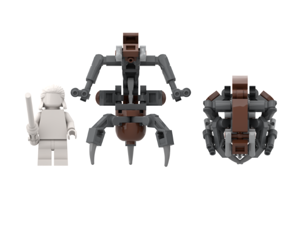 LEGO MOC Minifig Scale - Droideka (destroyer droid) by Arquitens ...