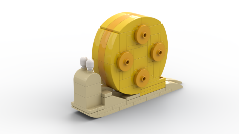 LEGO MOC Snail by OwlClicker | Rebrickable - Build with LEGO