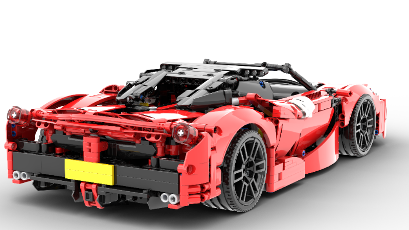 LEGO MOC 42125 Ferrari LaFerrari - 1:10 - alternate build by lemberg ...