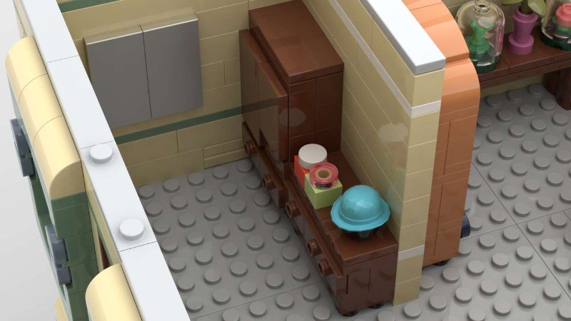 LEGO MOC Pastry shop & luxury duplex by Brickflowers | Rebrickable ...