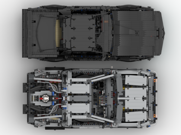 LEGO MOC Knight Rider KITT by Mr.Platinum | Rebrickable - Build with LEGO