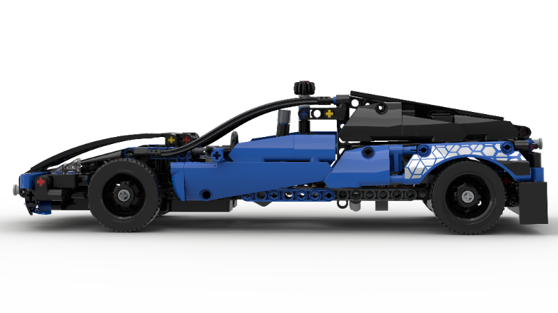 LEGO MOC 42123 Lamborghini Gallardo V2 by Dujk | Rebrickable - Build ...