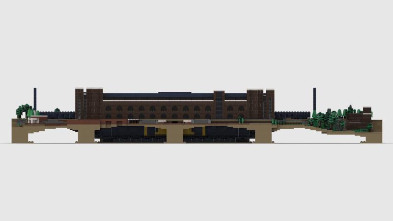 LEGO MOC-137172 Michigan Stadium Model by cschertz1 | Rebrickable ...