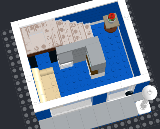 LEGO MOC Modern Apartment - 16x16 Modular System by Wolfpack Bricks ...