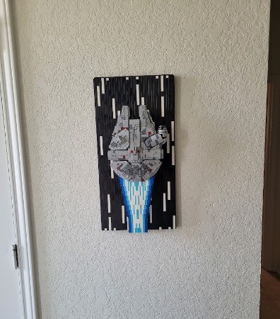 LEGO MOC 75375 Wall Display by Vindic8ed | Rebrickable - Build with LEGO