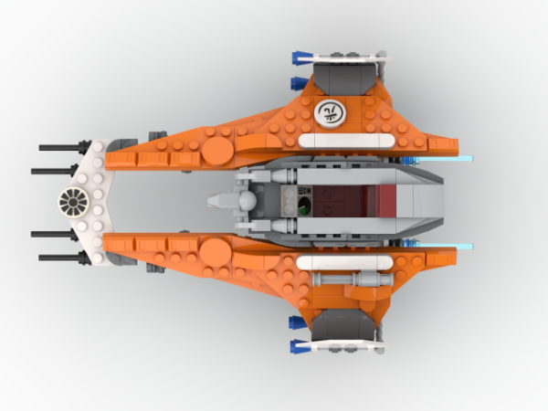 LEGO MOC Exo-force Interceptor by Mirage_ | Rebrickable - Build with LEGO