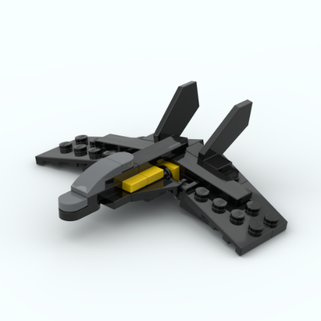 LEGO MOC Stealth Drone by hg_moc | Rebrickable - Build with LEGO
