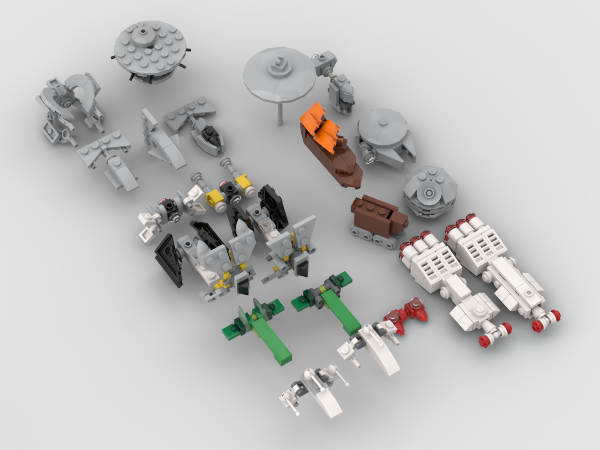 Lego Moc Micro Star Wars Collection By Mcmoc Rebrickable Build With Lego