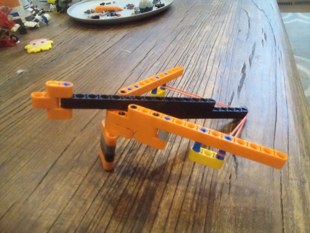 LEGO MOC working tiny crossbow with arrow locking mechanism by Hello ...