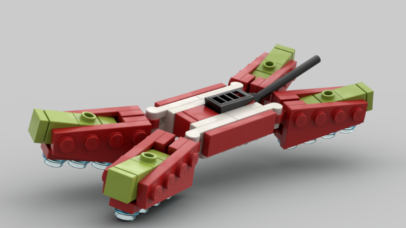 LEGO MOC Futuristic Mini Cargo Drone by Futurism_Lego | Rebrickable ...