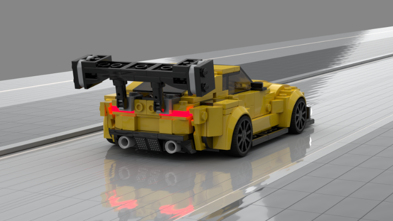 LEGO MOC Supra mk5 widebody by Lx Studios | Rebrickable - Build with LEGO
