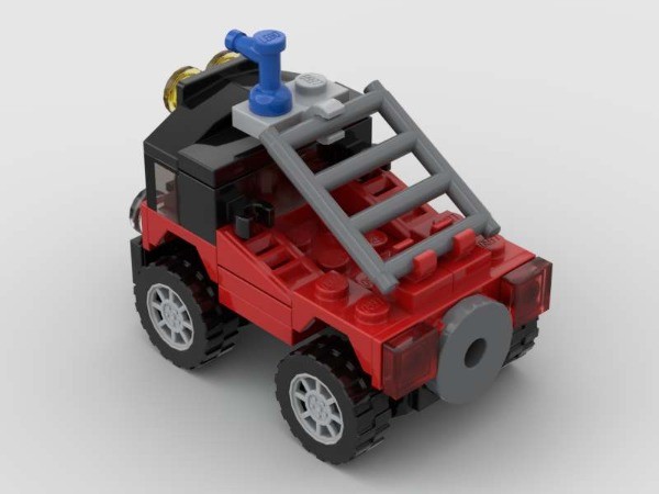 LEGO MOC-179052 31040 Firetruck by Xak | Rebrickable - Build with LEGO