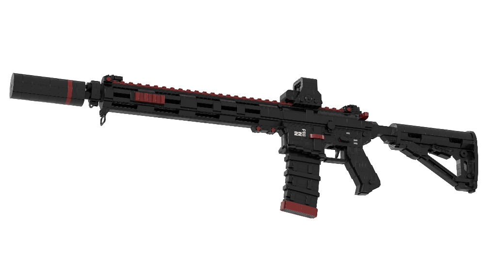 LEGO MOC-225946 AR - 15 Custom Mod by OzarOwl | Rebrickable - Build ...