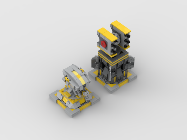LEGO MOC-200775 Empire at war building Pads+ Turrets by McMOC ...