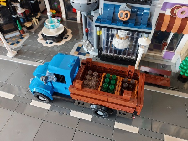 LEGO MOC 40586 modification Stake Bed Truck by Konstruktor ...