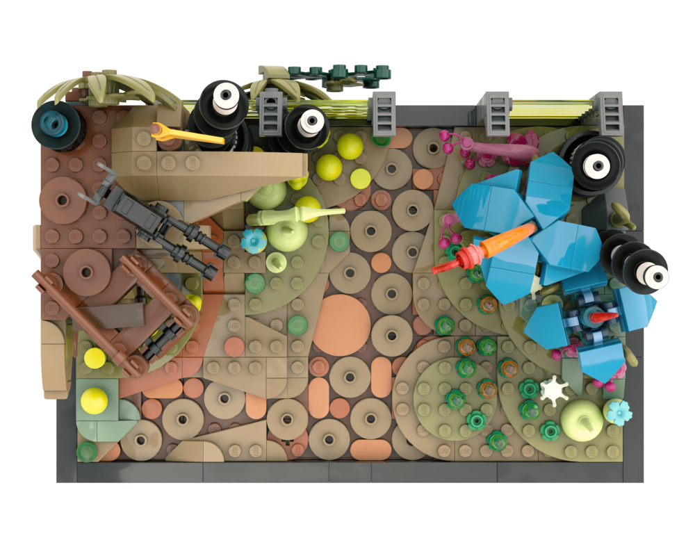 LEGO MOC Felucia Diorama - Order 66 by brick98989 | Rebrickable - Build ...