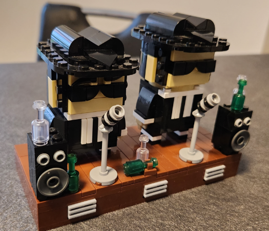 LEGO MOC Blues Brothers by Double_U_Bricks | Rebrickable - Build with LEGO