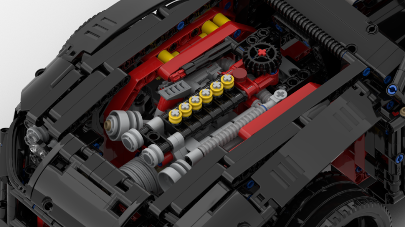 LEGO MOC Toyota supra mk4 by RomAuLait | Rebrickable - Build with LEGO