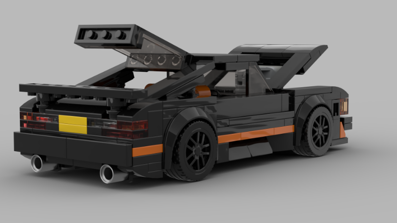 LEGO MOC FoxBody Modified by Lx Studios | Rebrickable - Build with LEGO