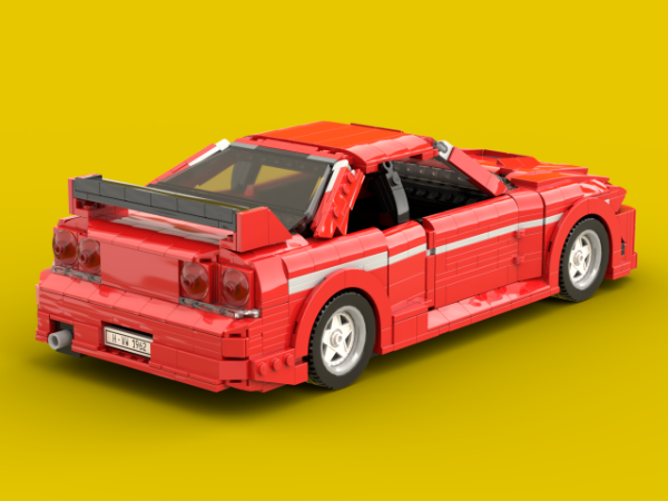 LEGO MOC Nissan Skyline GTR R33 400R by JackyBoy5 | Rebrickable - Build ...