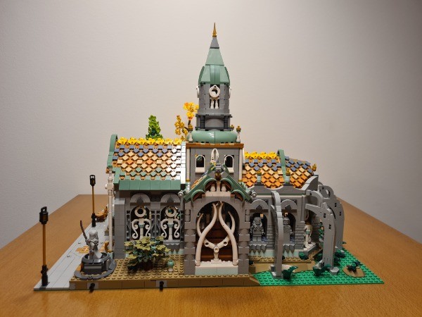 LEGO MOC Elven Temple of the Last Alliance - 10316 Rivendell ...