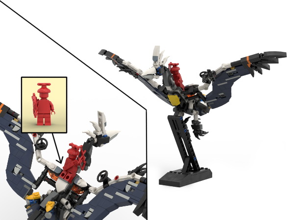 LEGO MOC Sunwing (Horizon) by studder_builds | Rebrickable - Build with ...