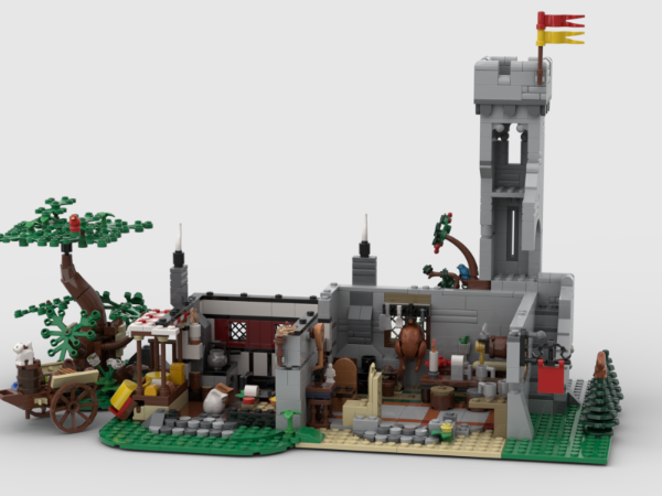 LEGO MOC-216039 Medieval Building , Alternate build of Lego 10332 by ...