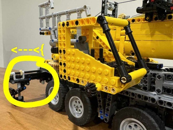 LEGO MOC-164002 Luffing Jib for Grove GMK7550 by Stinkwell Exhaust ...