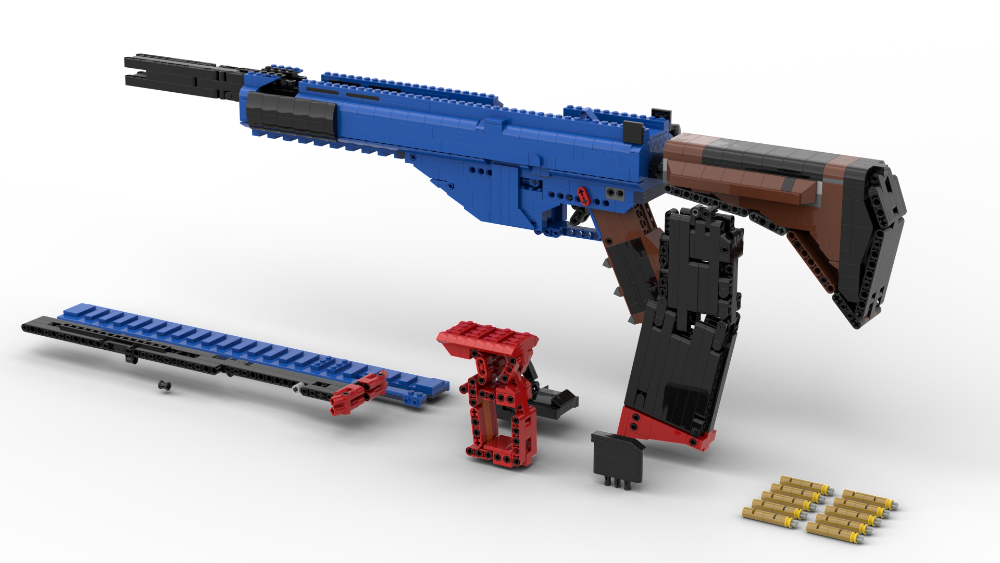 LEGO MOC-224909 MK-Seven Assault Rifle by Rexissussy | Rebrickable ...