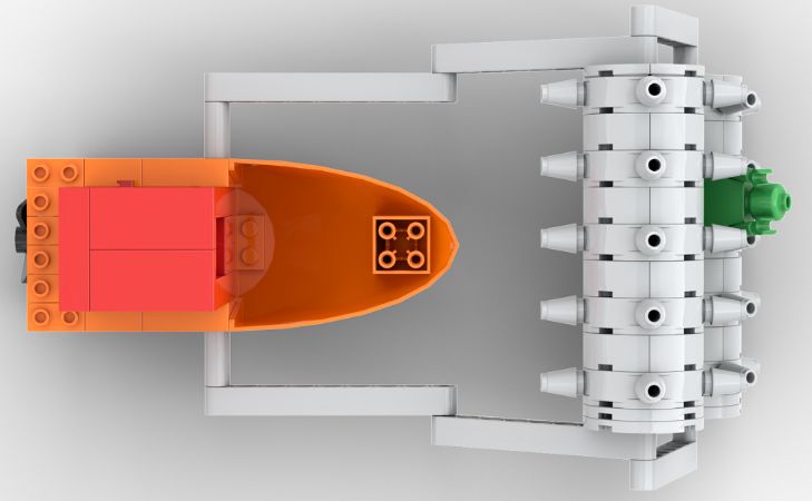 LEGO MOC Spike Crusher Mobile / Spike Rollers vehicle from SpongeBob ...
