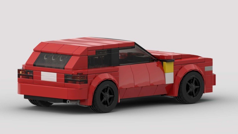 LEGO MOC Shingo Shoji's Honda Civic EG6 from Initial D by Legolink123 ...