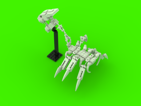LEGO MOC Acklay skeleton by Dragonfire1 | Rebrickable - Build with LEGO