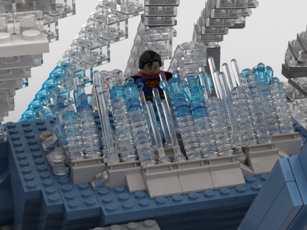 LEGO MOC Fortress of Solitude by Dynaguy | Rebrickable - Build with LEGO