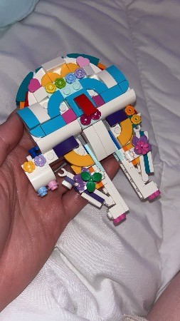 LEGO MOC Rainbow Falcon by Luke_Bricks82 | Rebrickable - Build with LEGO