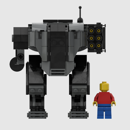 LEGO MOC EXO-45 Patriot Exosuit (Helldivers 2) by LauraDog | Rebrickable - Build with LEGO