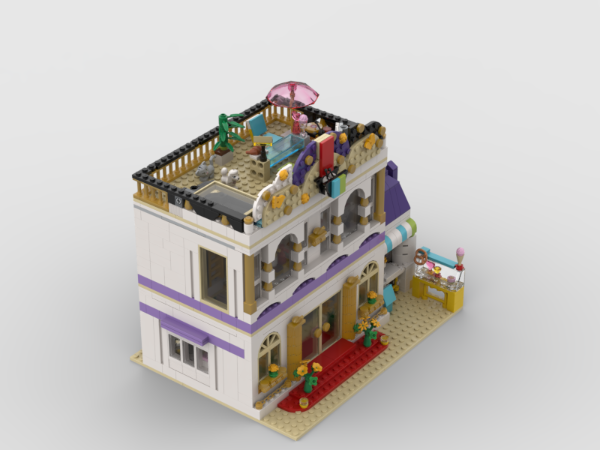 LEGO MOC Restaurant and Icecream parlor, Alternate build of Lego41101 ...