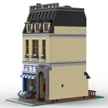 LEGO MOC-145006 Free Modular & Modernized Pet Shop by Hannas.Beverly ...