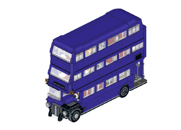 LEGO MOC Knight Bus by bricksntonic | Rebrickable - Build with LEGO