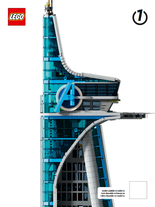 Review: 76269-1 - Avengers Tower | Rebrickable - Build with LEGO