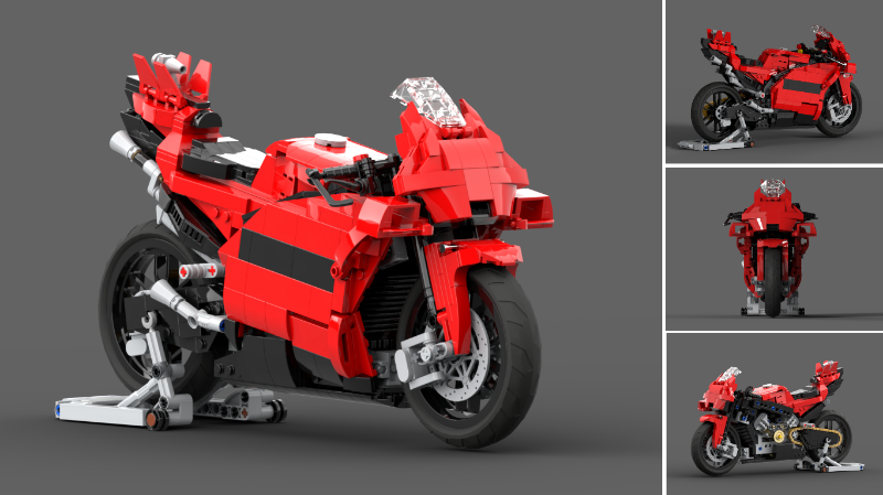LEGO MOC-201013 MotoGP - Ducati by 3run0 | Rebrickable - Build with LEGO