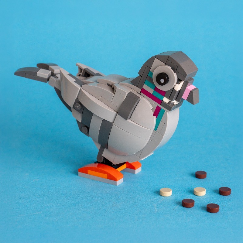 LEGO MOC-221803 31163 Pigeon (less goofy) by SKABRAM | Rebrickable ...