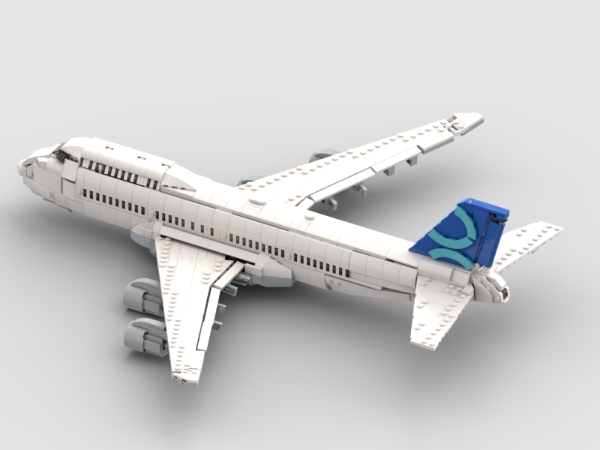 LEGO MOC Boeing 747 by ryangc_productions | Rebrickable - Build with LEGO