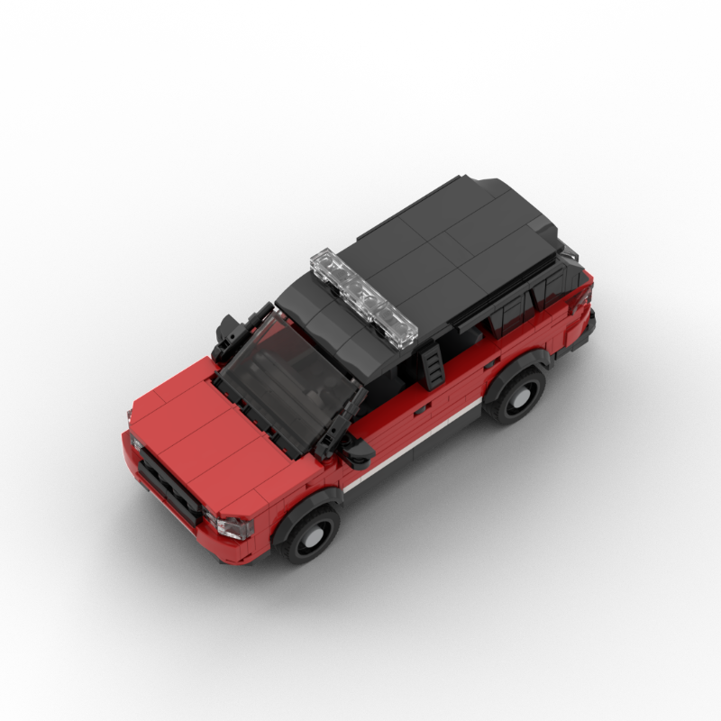 LEGO MOC-245359 2016 Ford Explorer Chicago Fire Dept. by Gamma Bricks ...