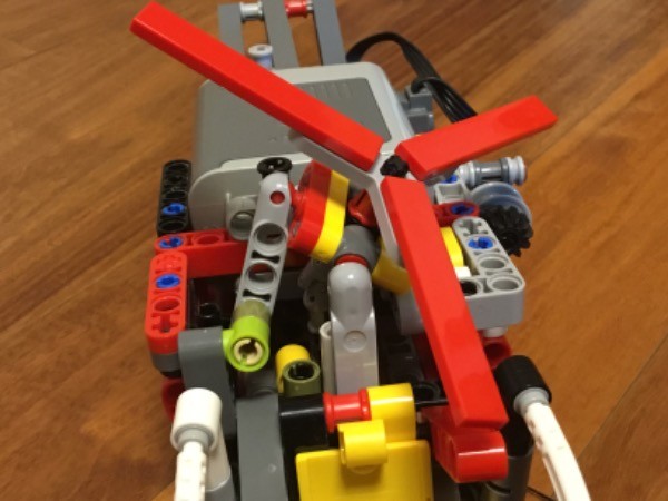 LEGO MOC Rescue Helicopter with Tiltable Rotors (PF Powered) by ...