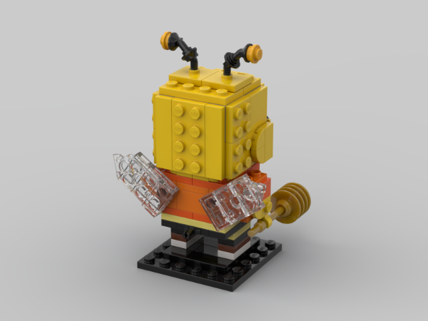 LEGO MOC Buzz the Bee Brickheadz (Honey Nut Cheerios) by Penguins and ...